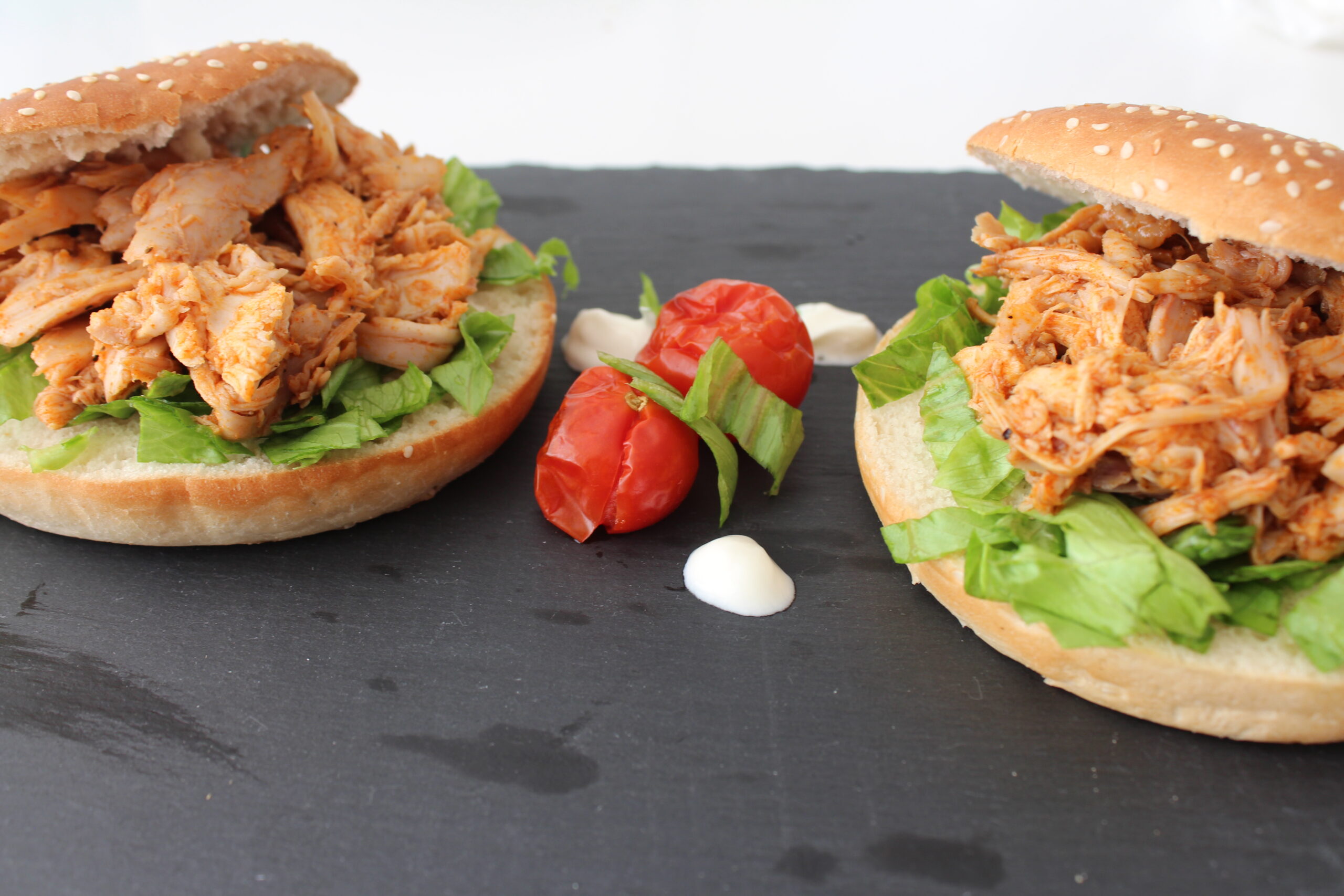 Pulled Kyllingeburger | One Kitchen - A Thousand Ideas