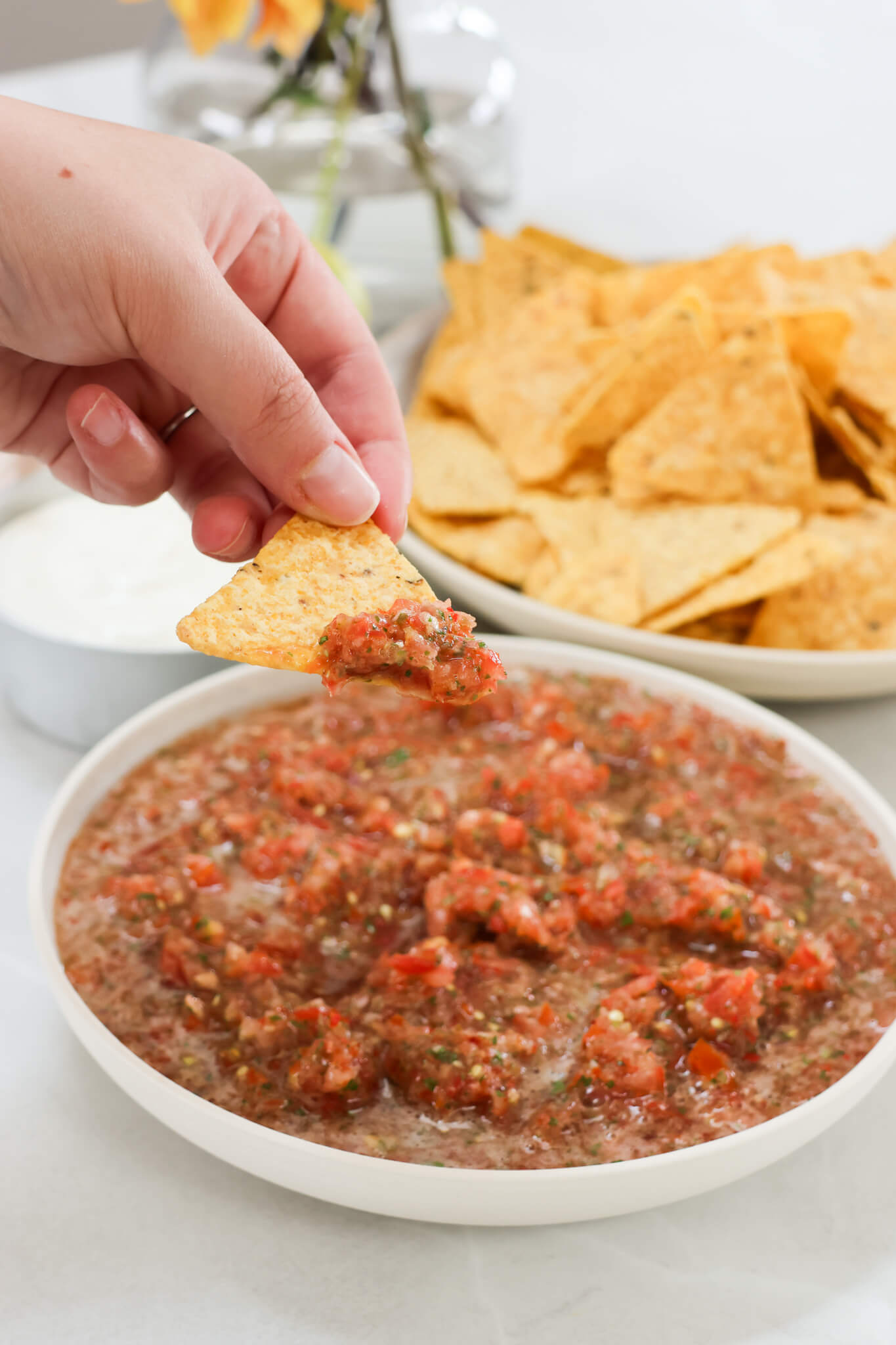 Frisk tomatsalsa - Opskrift på nem salsa med friske tomater